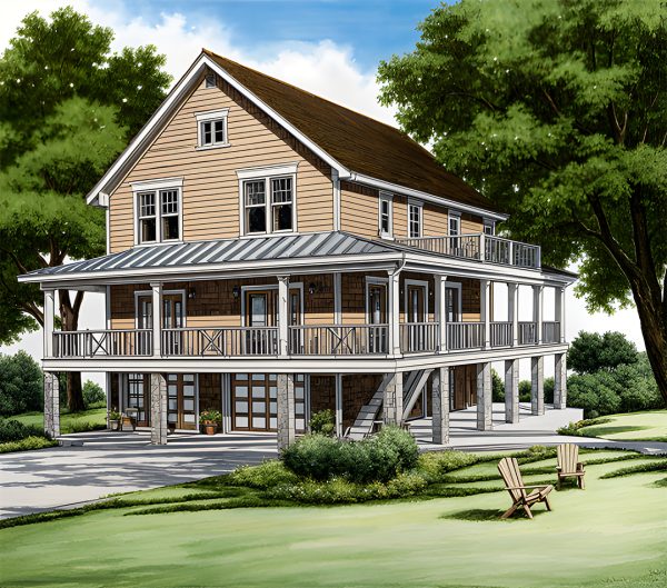 Bayharbor Cottage | SDC House Plans