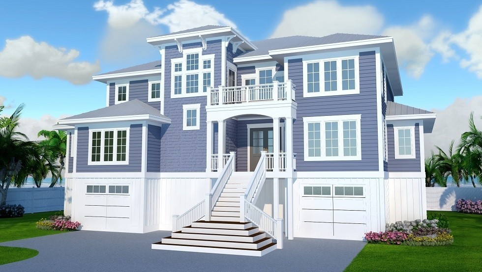 The 14 Biggest and Best Beach House Designs | SDC House Plans